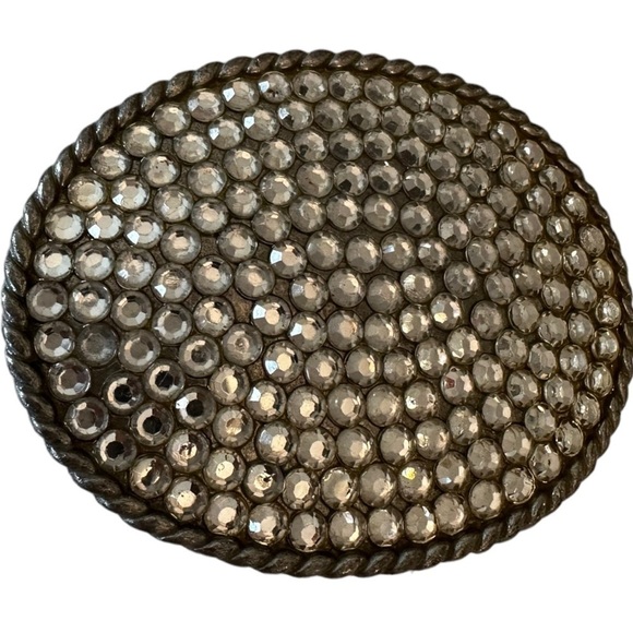 Vintage | Accessories | Y2k Goth Glam Western Cowboy Belt Buckle | Poshmark